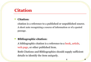Reference citation styles p | PPT