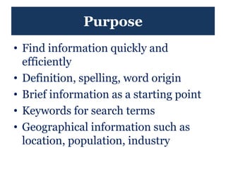 Reference collections current issues | PPTX