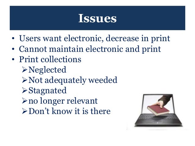 Reference collections current issues