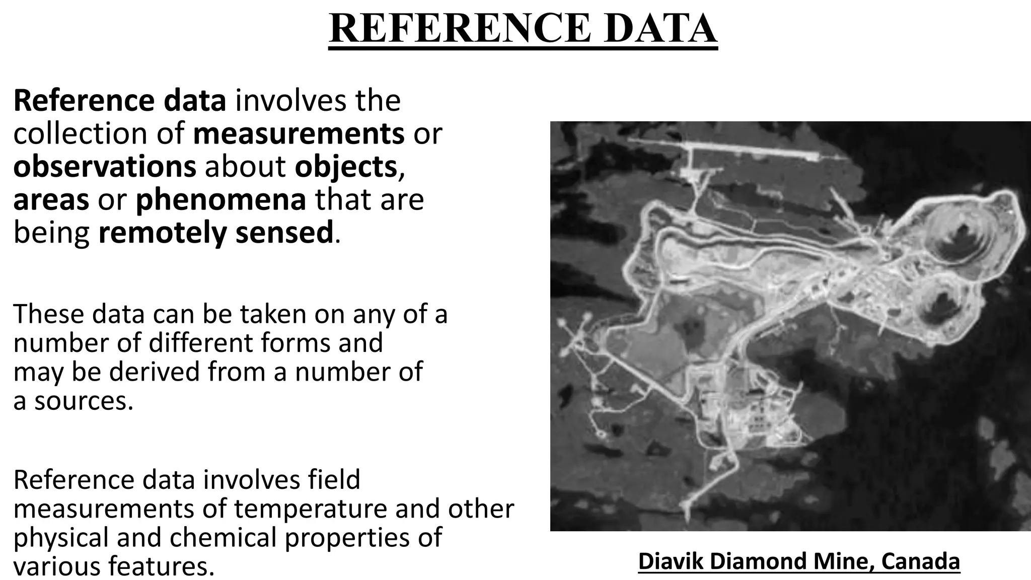 Reference data and its importance in Remote Sensing | PPT