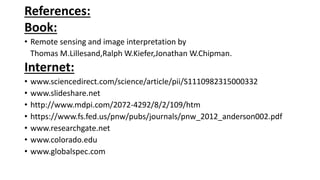 Reference data and its importance in Remote Sensing | PPT