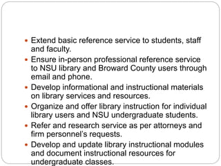Reference department | PPTX