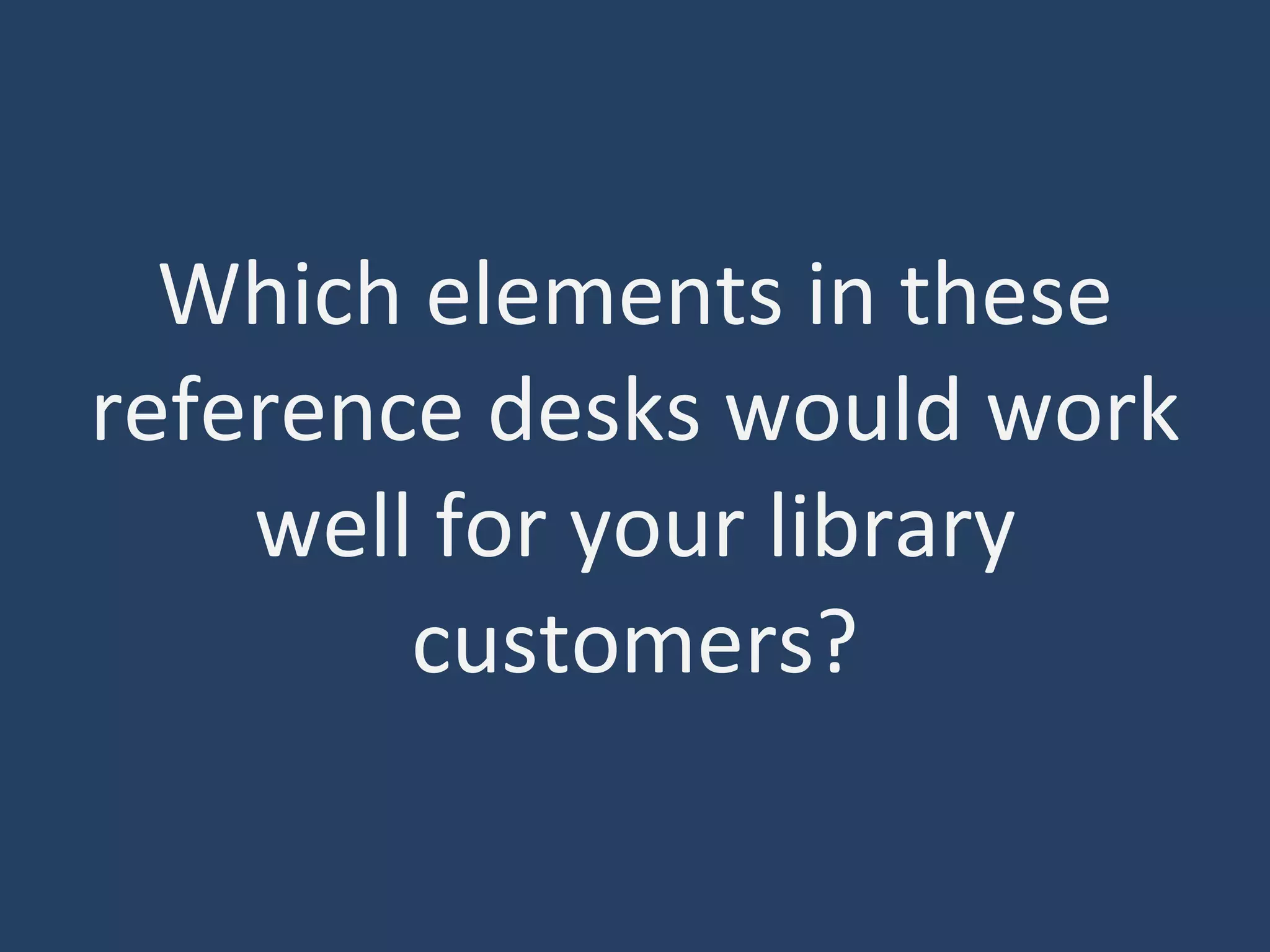 Reference Desk Roundup | PPT