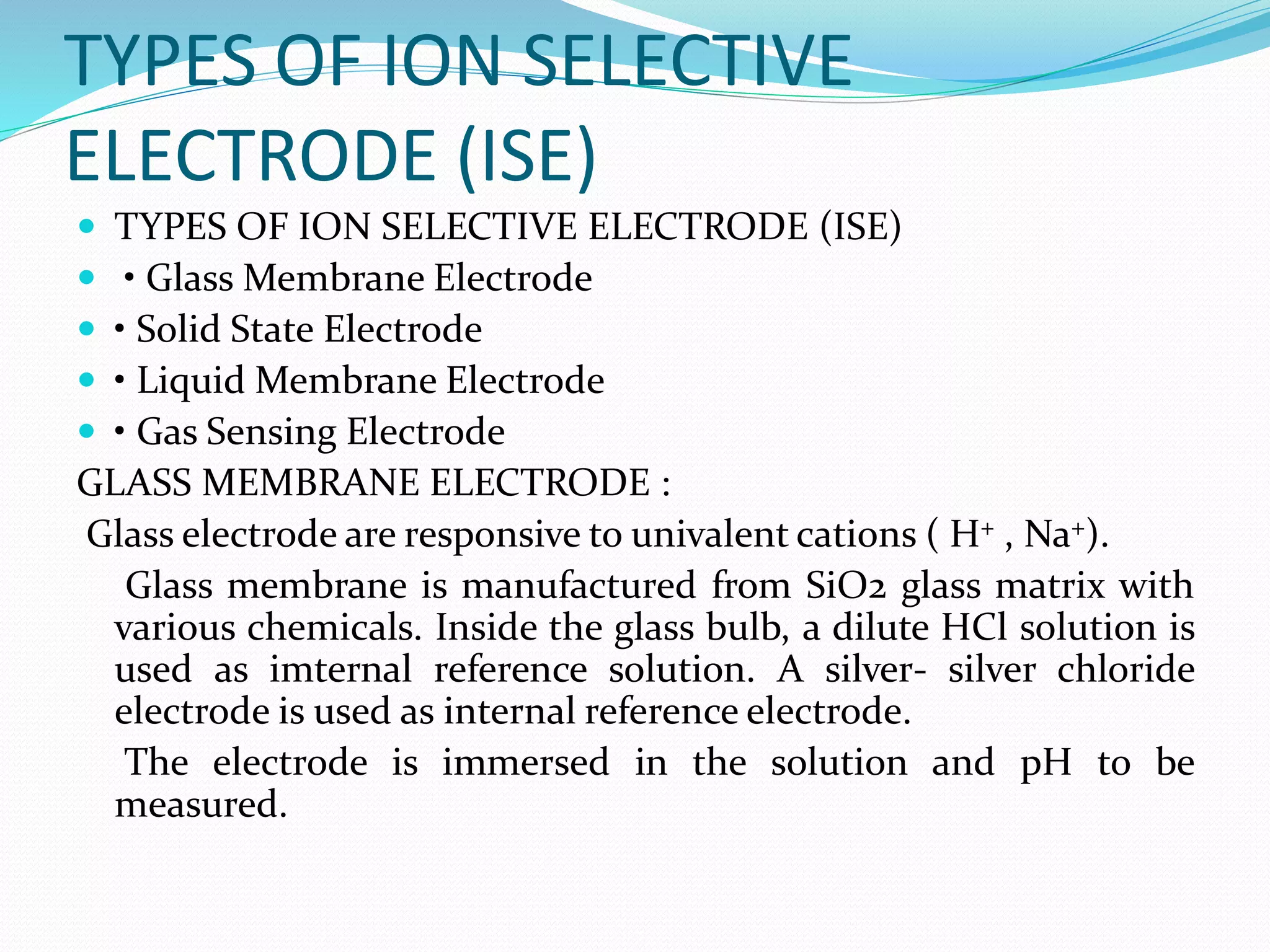 Engineering Chemistry Module 1 : Reference Electrodes | PDF
