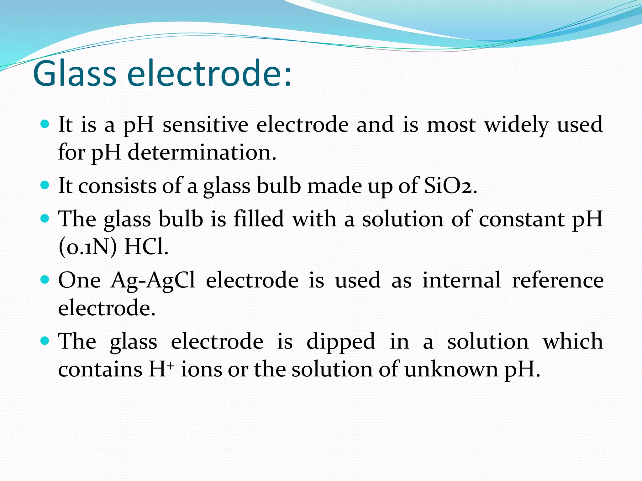Engineering Chemistry Module 1 : Reference Electrodes | PDF