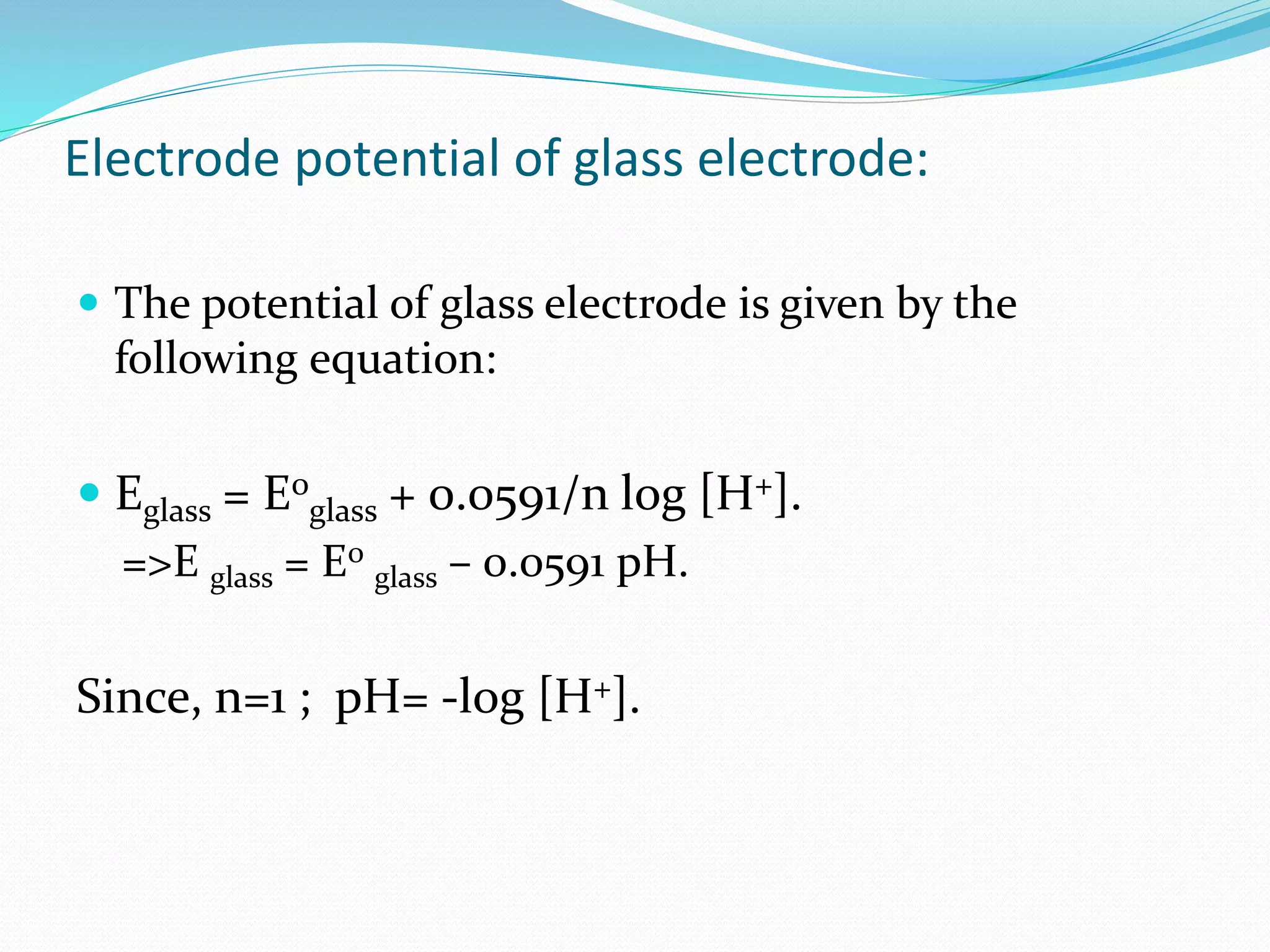 Engineering Chemistry Module 1 : Reference Electrodes | PDF