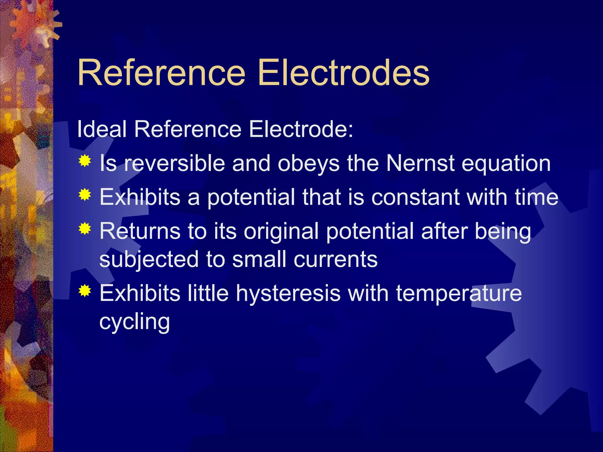 Reference electrodes | PPT