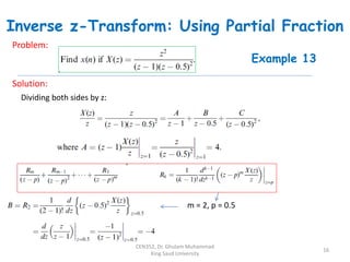 Reference for z and inverse z transform | PDF | Science