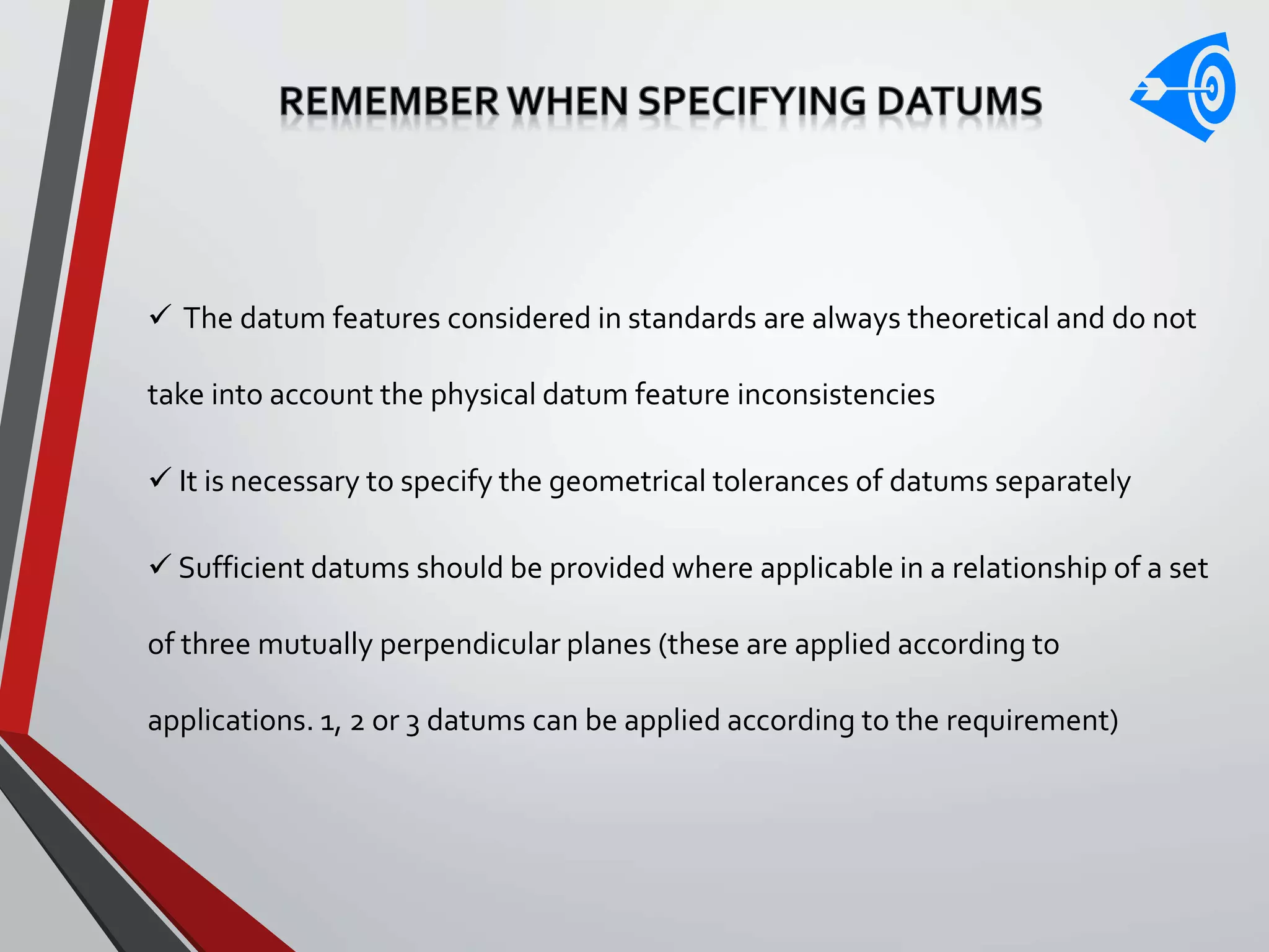 Datums and Datum Targets | PPTX