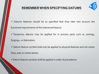 Datums and Datum Targets | PPTX
