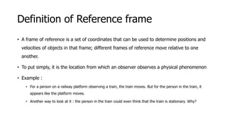 Reference frames | PPT
