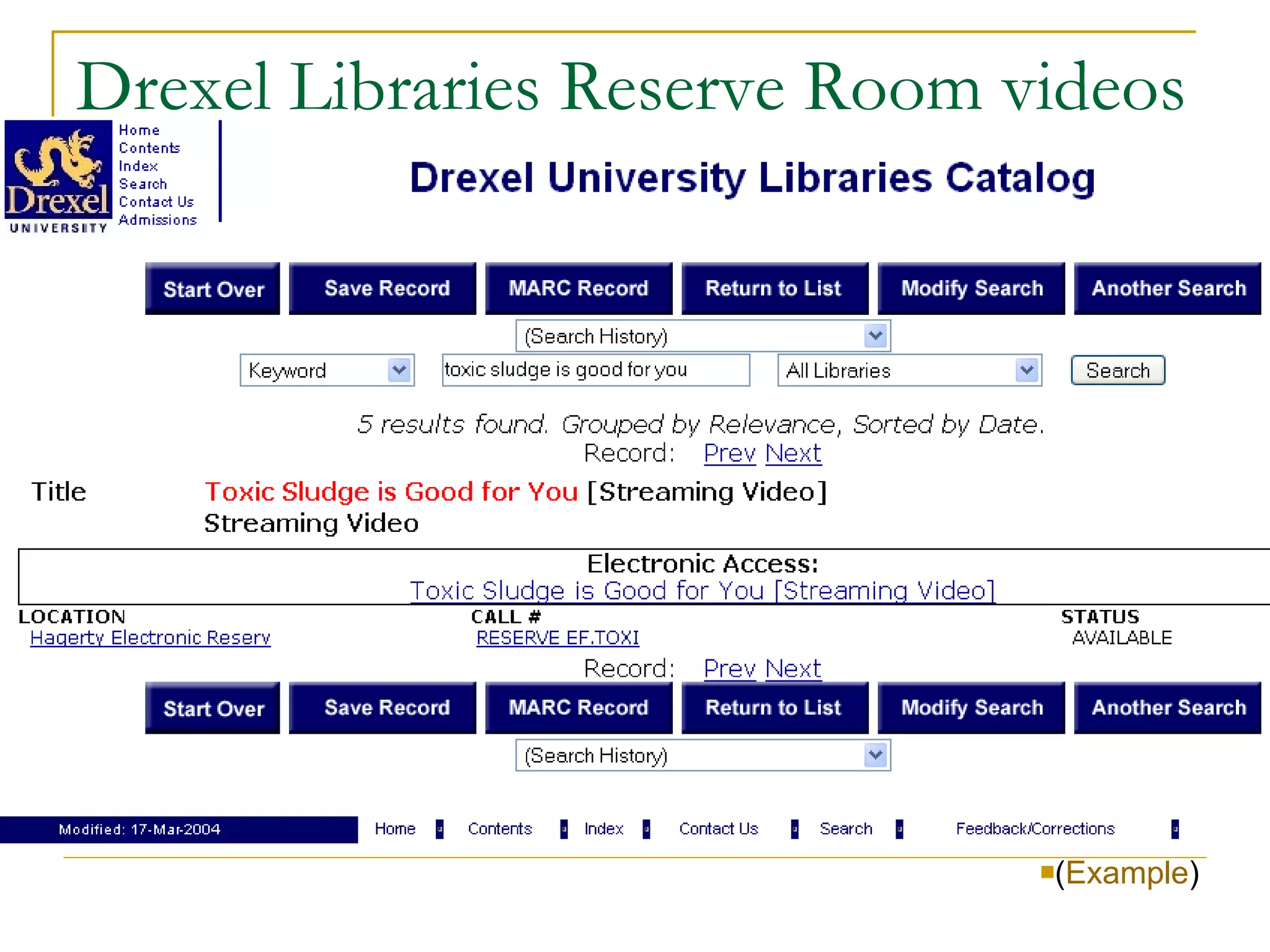 Reference From Video Sources | PPT