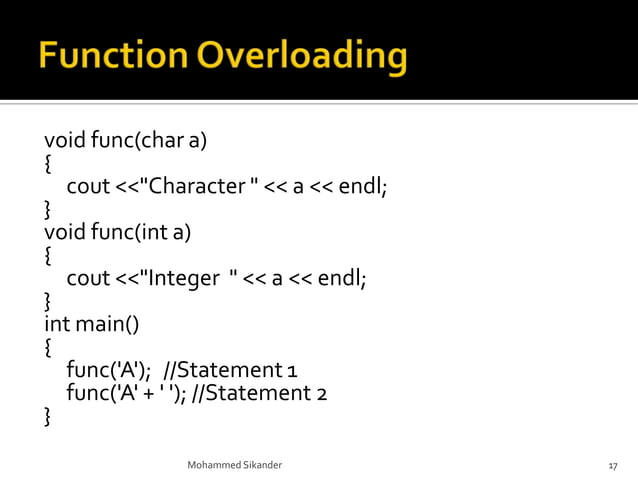 C++ Question on References and Function Overloading | PDF