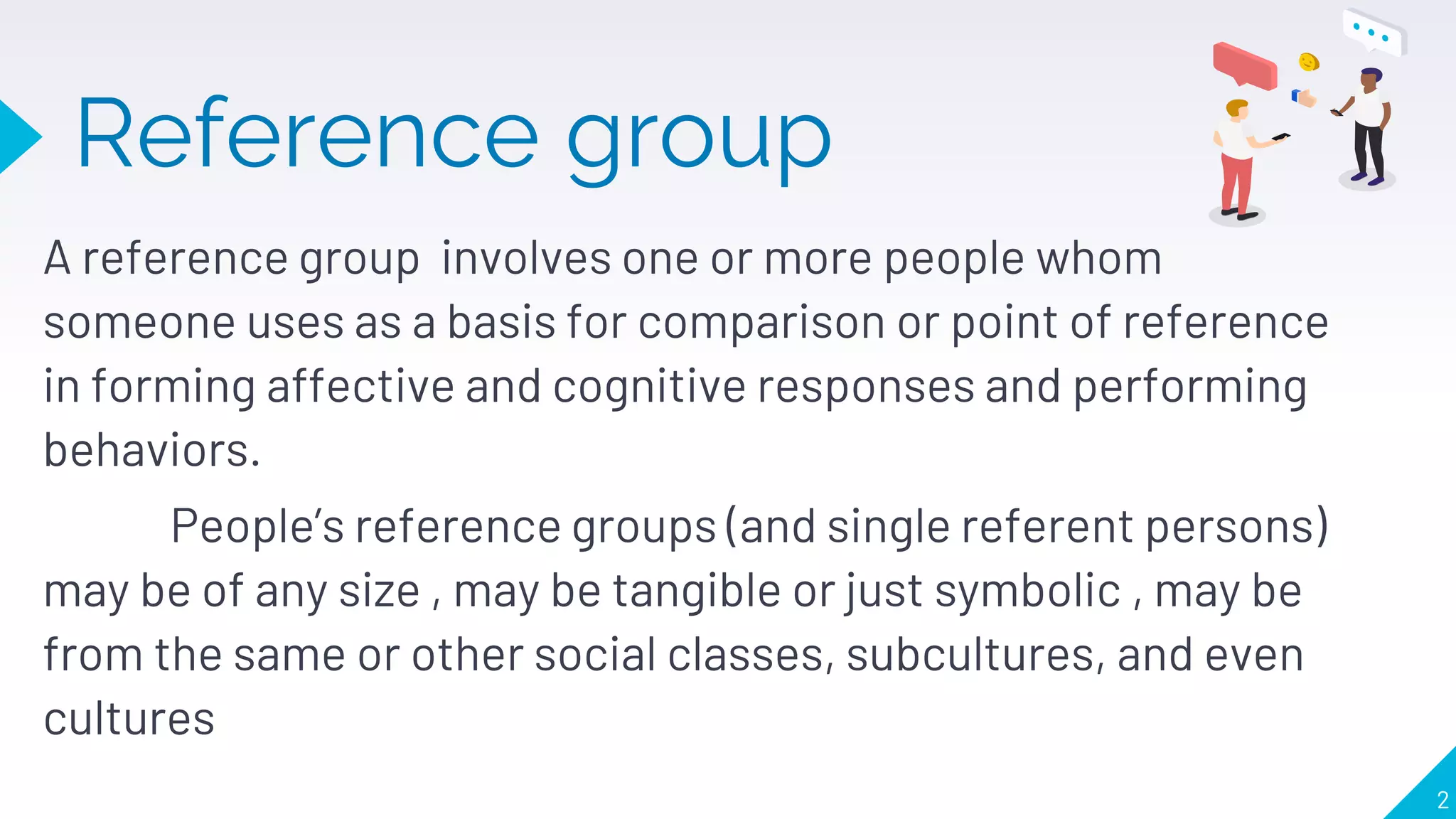 Reference group and Consumer Behaviour | PPTX