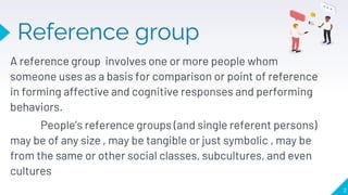 Reference group and Consumer Behaviour | PPTX
