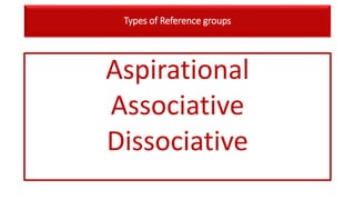 Diffusion of Innovation and Reference Group for Consumer Behavior | PPTX