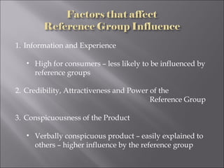 Reference groups and families | PPT
