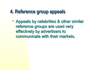 Reference groups & family influences | PPT