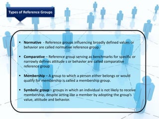 Reference Group & Social Class | PDF
