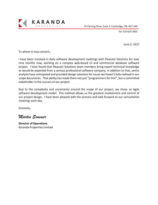 Reference letter | PDF