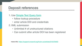 Getting started with Reference Linking | PDF | Technology & Computing
