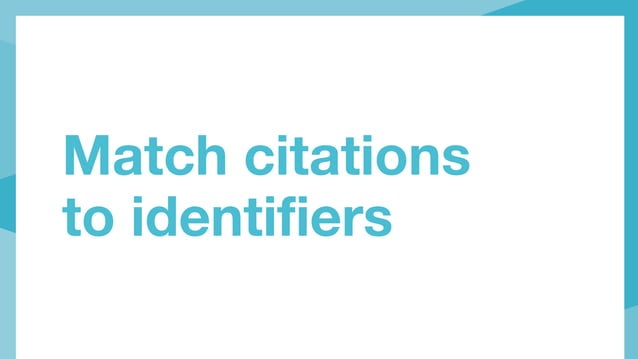 getting started with reference linking | PPT