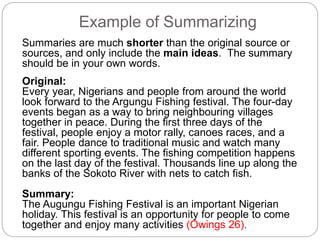 Reference lists and citations mla version | PPTX