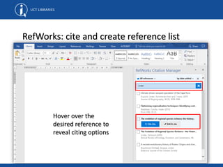 Reference management tools | PPTX
