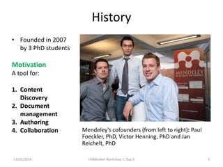 Reference management with mendeley | PPTX