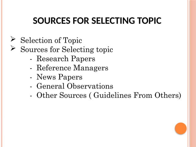 Research Methodology - Reference manager. | PPTX