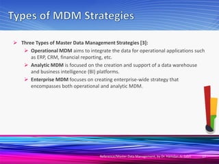 Reference master data management | PDF | Databases | Computer Software and Applications