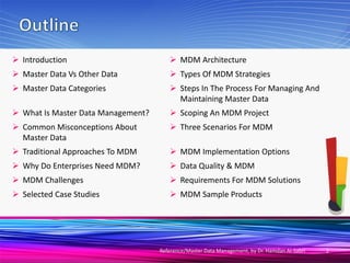 Reference master data management | PDF | Databases | Computer Software ...