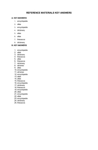 Reference Material | DOCX