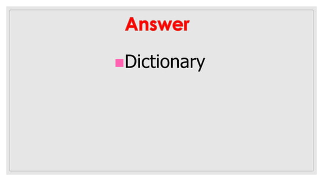 Encyclopedia Atlas Dictionary Thesaurus Almanac. | PPSX