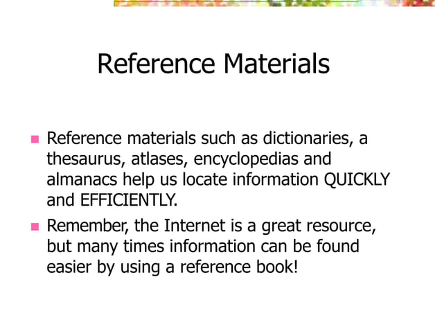 referencematerialspowerpoint-090708100719-phpapp01.pptx