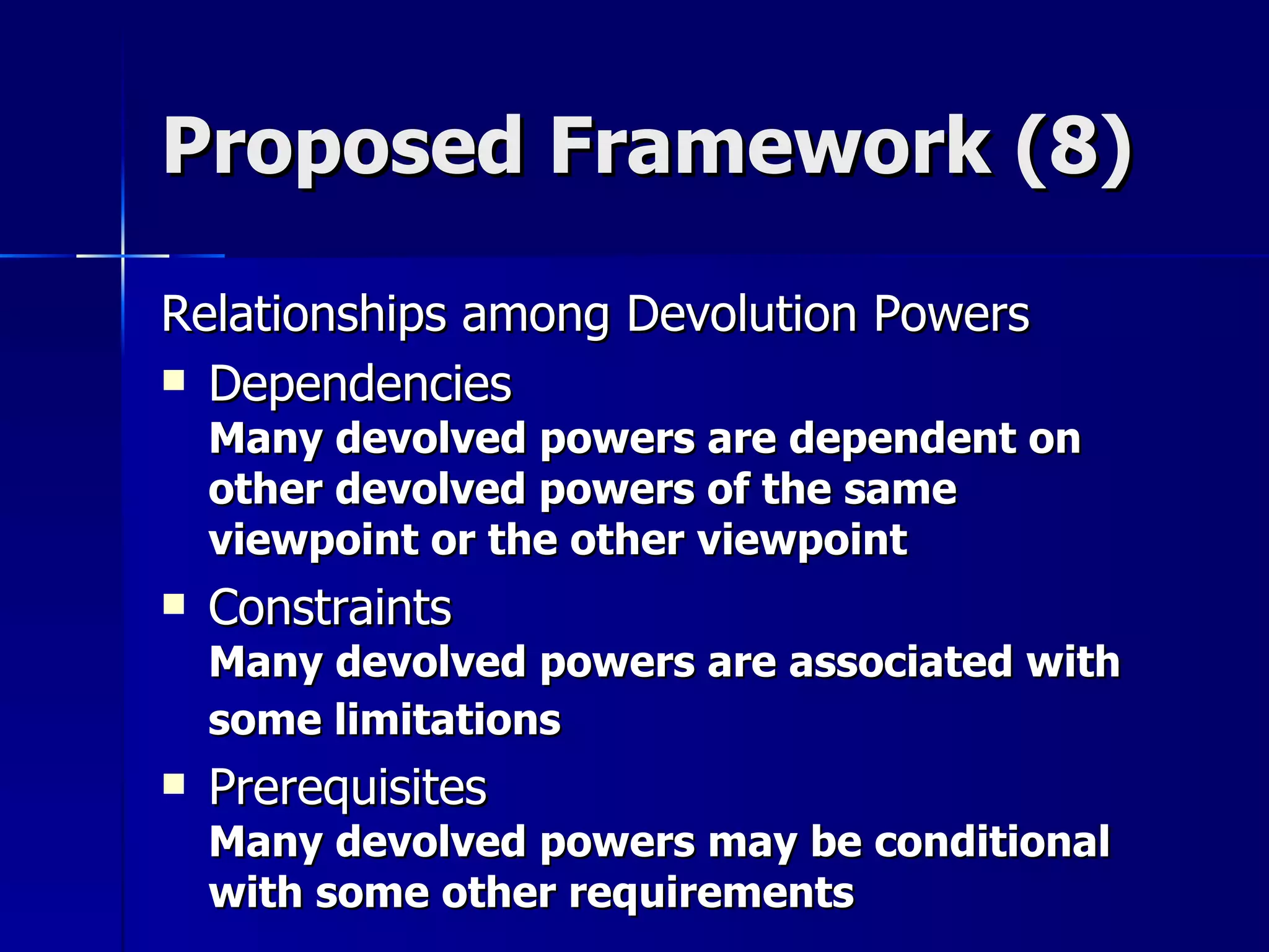 Reference model for devolution in e governance | PPT