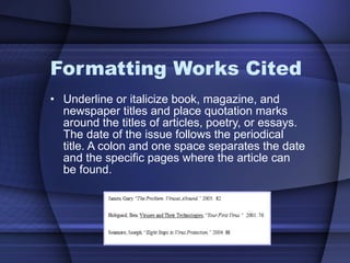 Reference pages | PPT