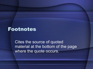 Reference pages | PPT