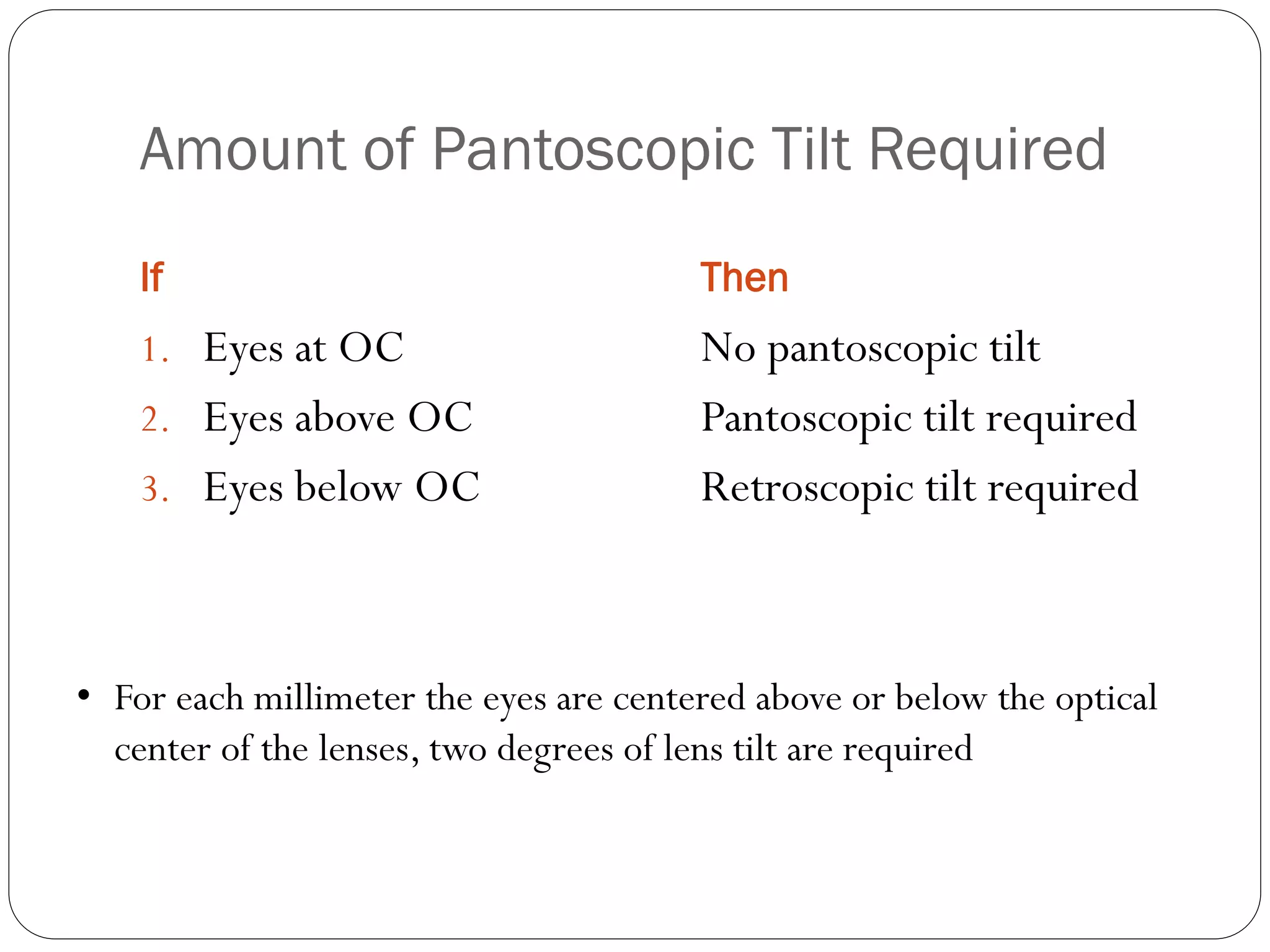 Reference point placement, multi focal height and blank size ...
