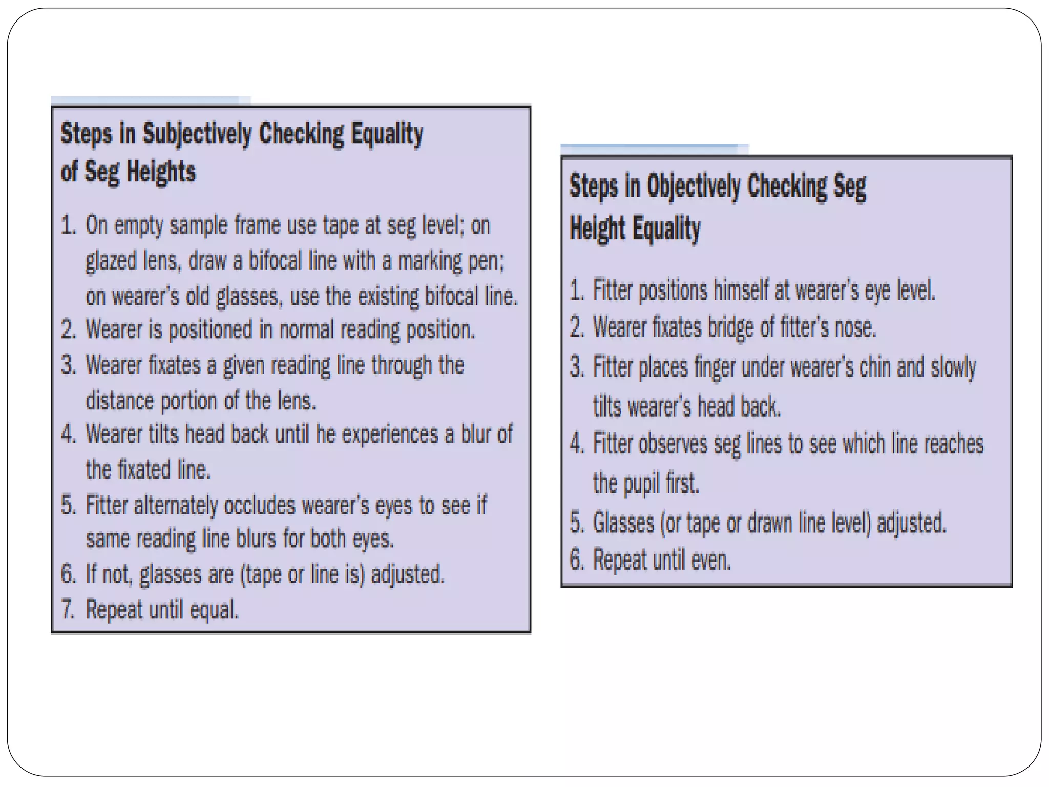 Reference point placement, multi focal height and blank size ...