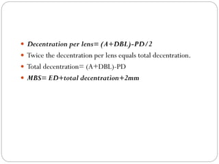 Reference point placement, multi focal height and blank size ...