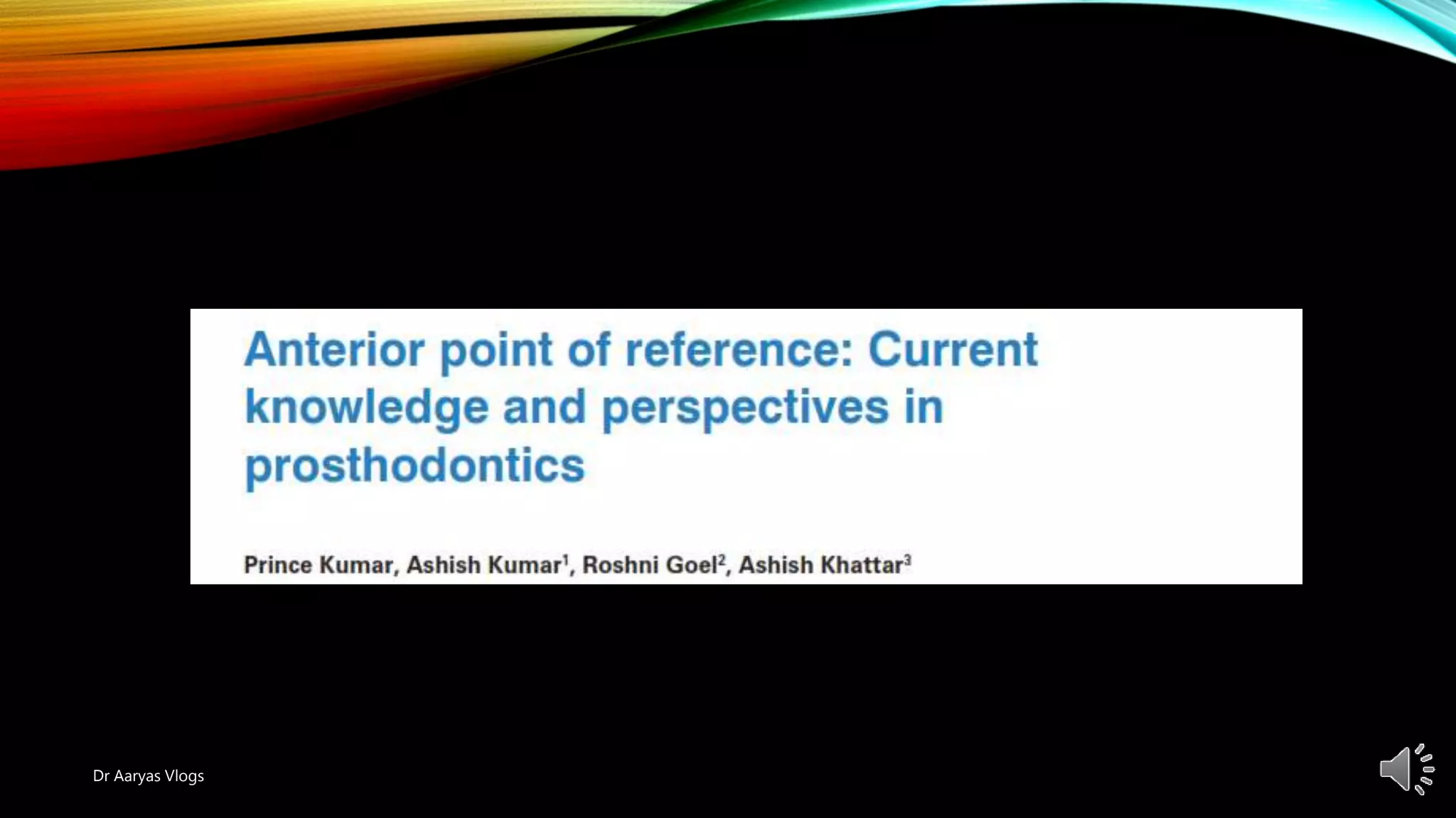 Reference points for facebow | PPTX