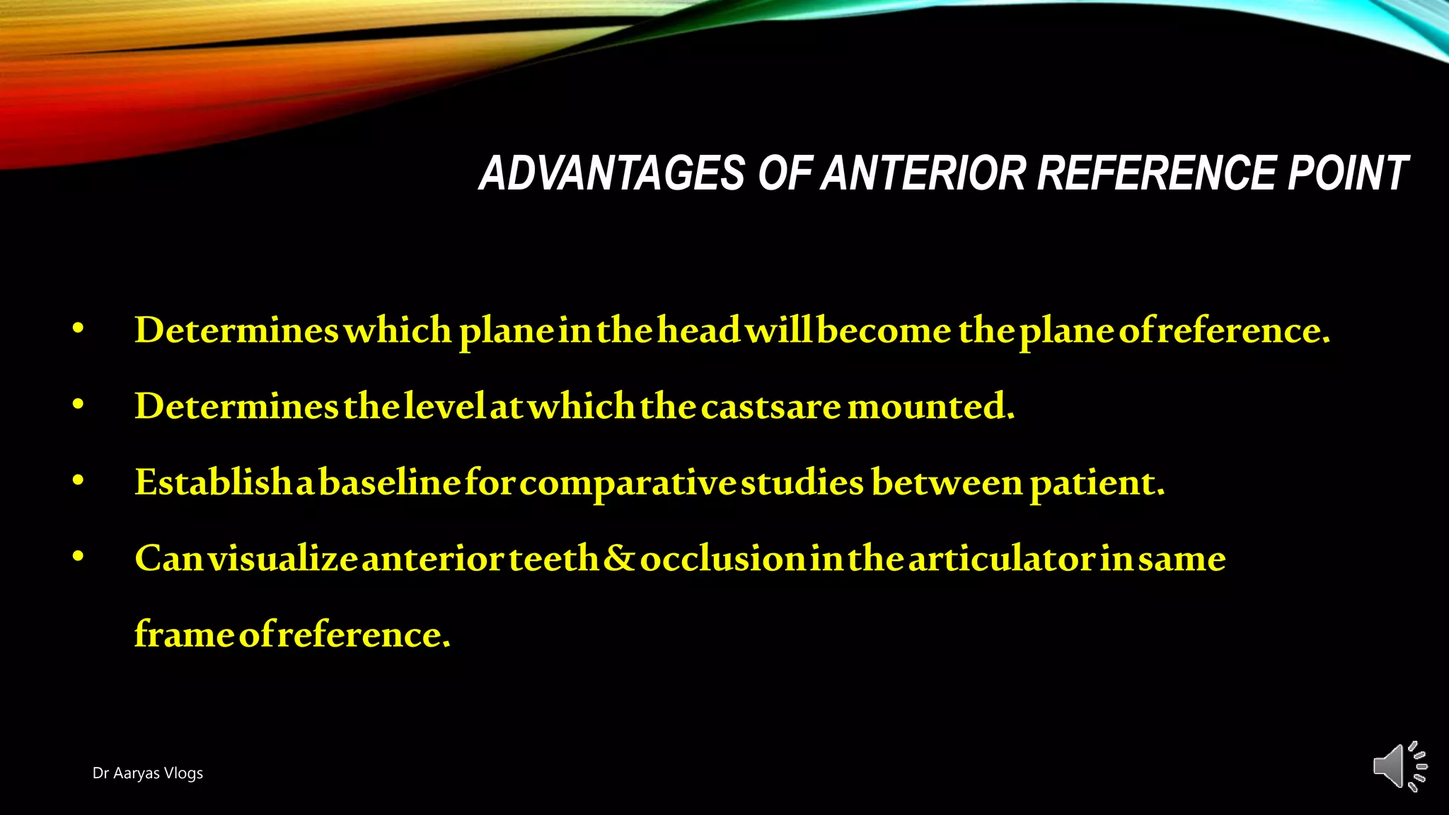 Reference points for facebow | PPTX