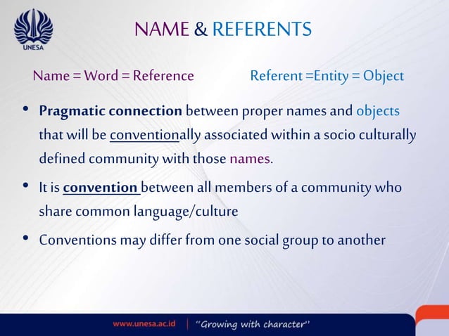 Reference: Pragmatics | PPTX