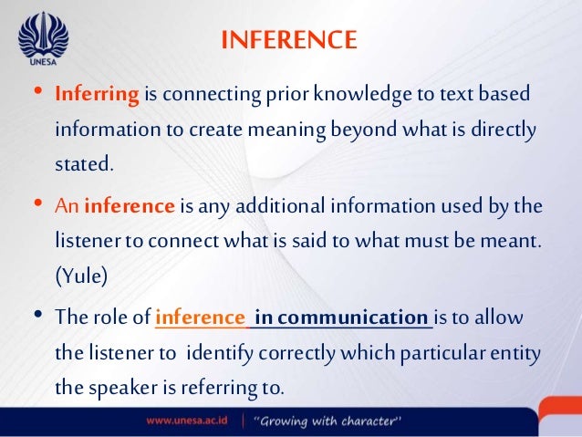 Reference: Pragmatics