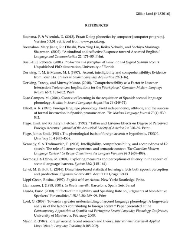 HLS 2016 references | PDF
