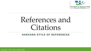 Understanding References and Citations | PPT