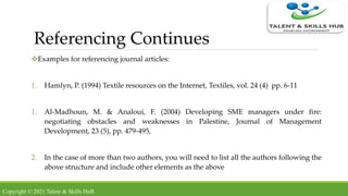 Understanding References and Citations | PPTX
