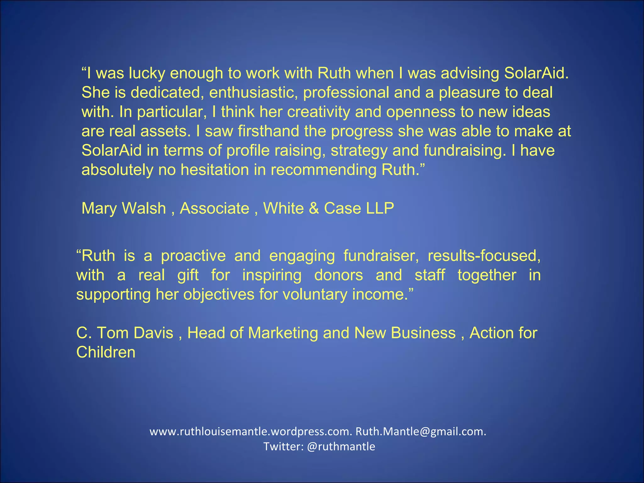 References And Testimonials | PPT