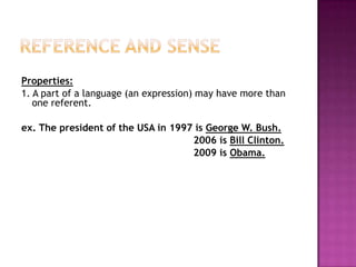 Reference & sense | PPTX